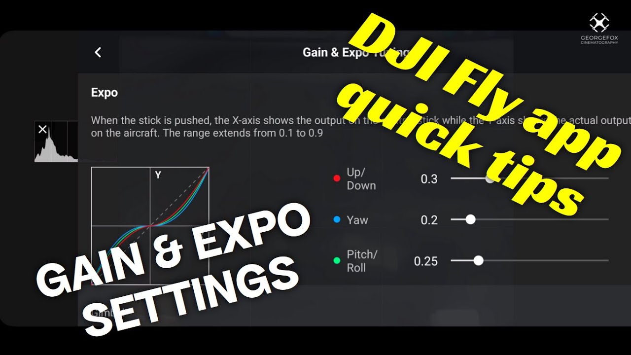 DJI FLY app Quick Tips 5 | Expo settings - YouTube