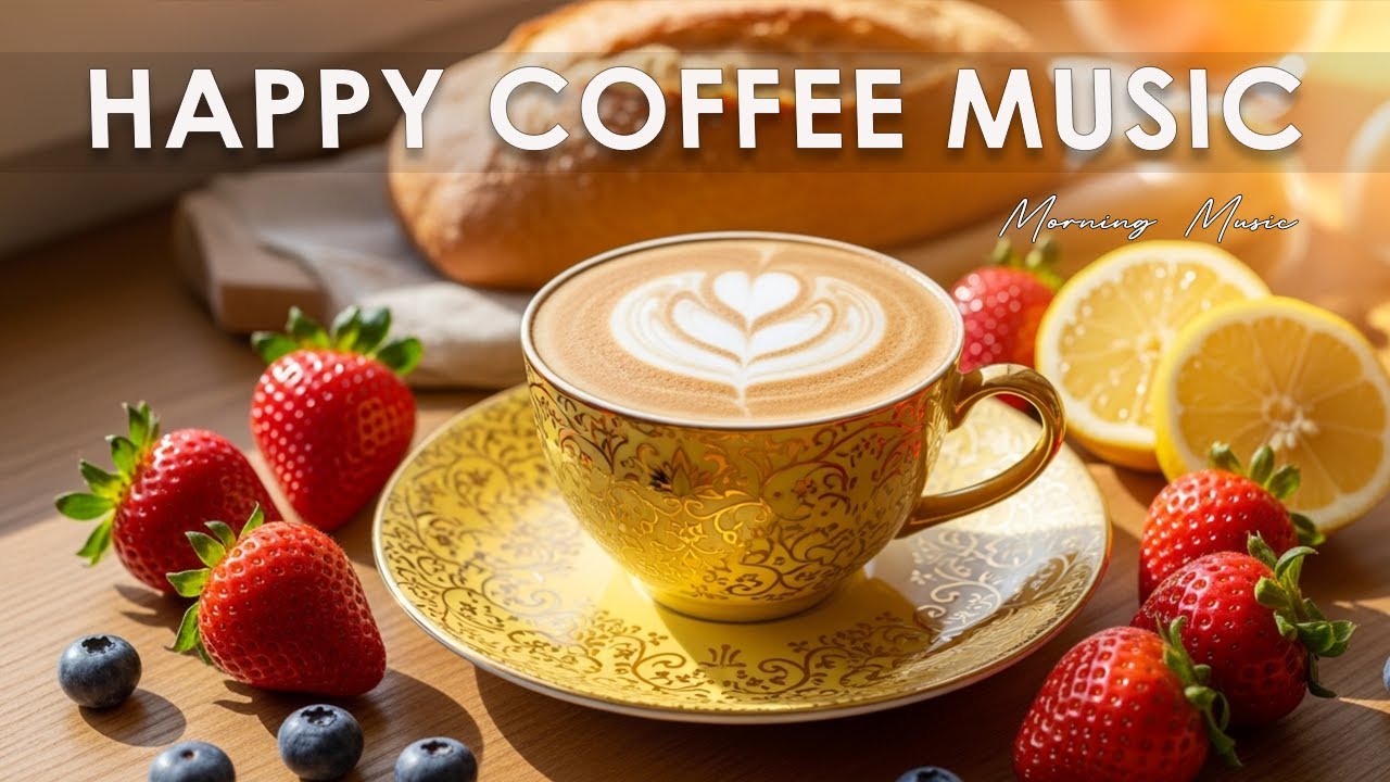 Happy Coffee Music - Morning Jazz☕Sweet Bossa Nova Piano & Jazz Music ...