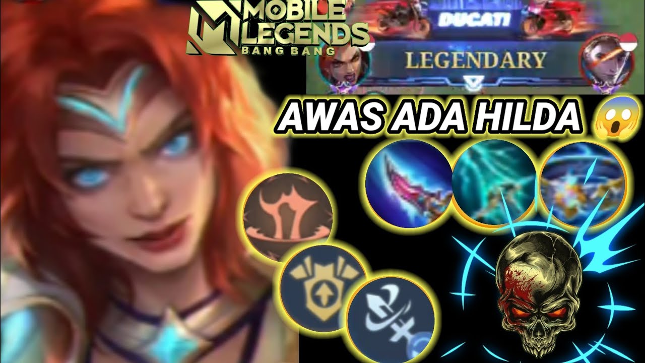 AWAS ADA HILDA BOSS || HILDA BUILD & EMBLEM TOP GLOBAL HILDA - YouTube