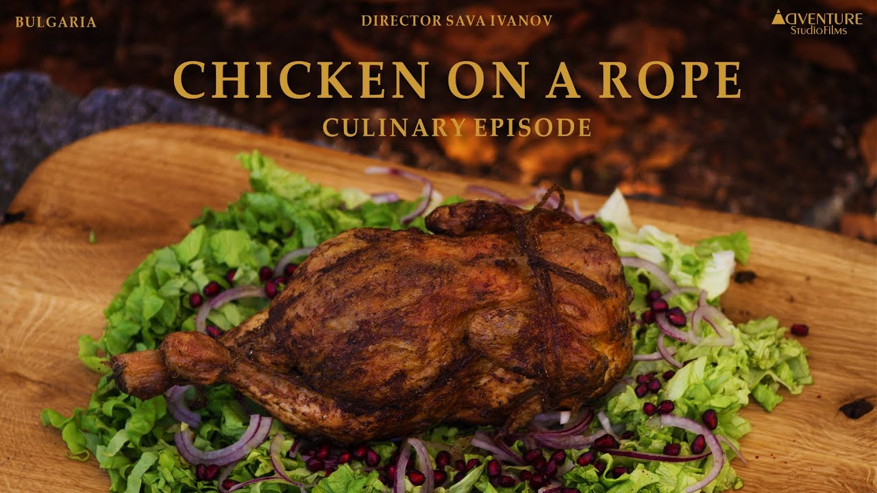 CHICKEN ON A ROPE (4K) - YouTube