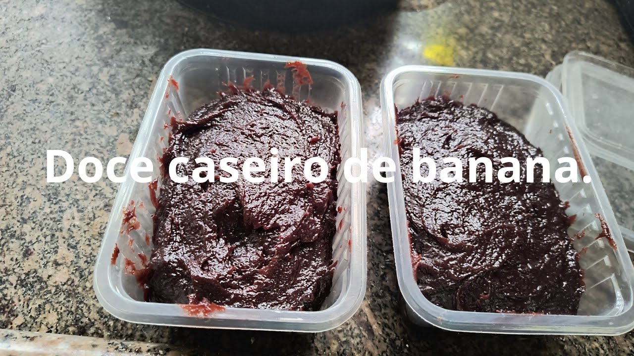 Doce de Banana Caseiro Feito com Carinho. - YouTube