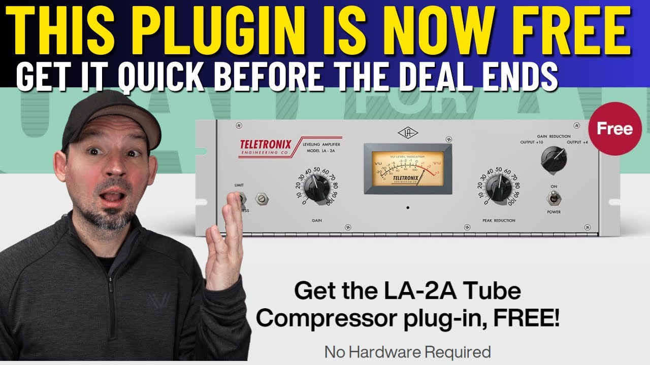 The Legendary UA LA2A Compressor is Free Right Now | Free Universal ...