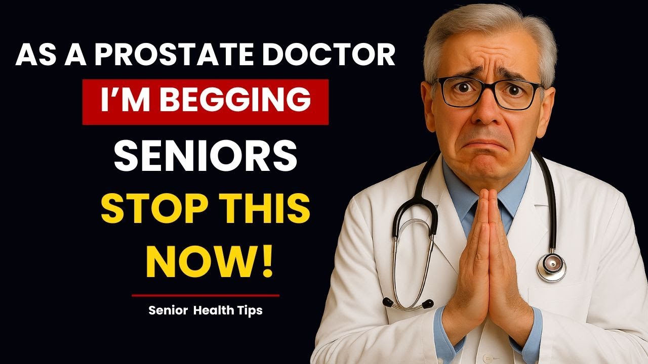 As a Prostate Doctor, I’m WARNING Seniors: This One Habit Enlarges Your ...