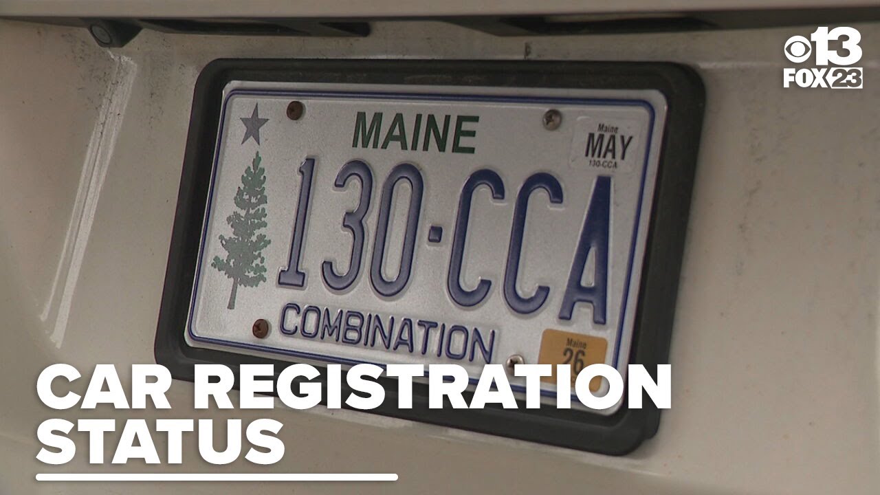 Are Maine's new pine tree license plates causing online registration ...