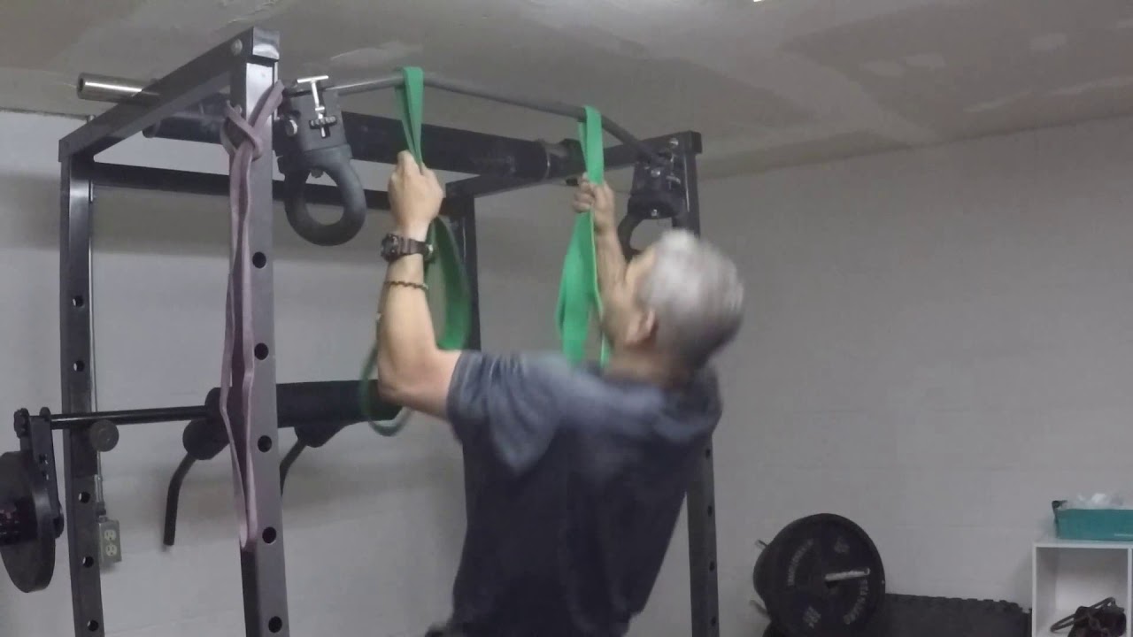 Pull Ups with Bands by Dr. Eric Serrano MD - YouTube