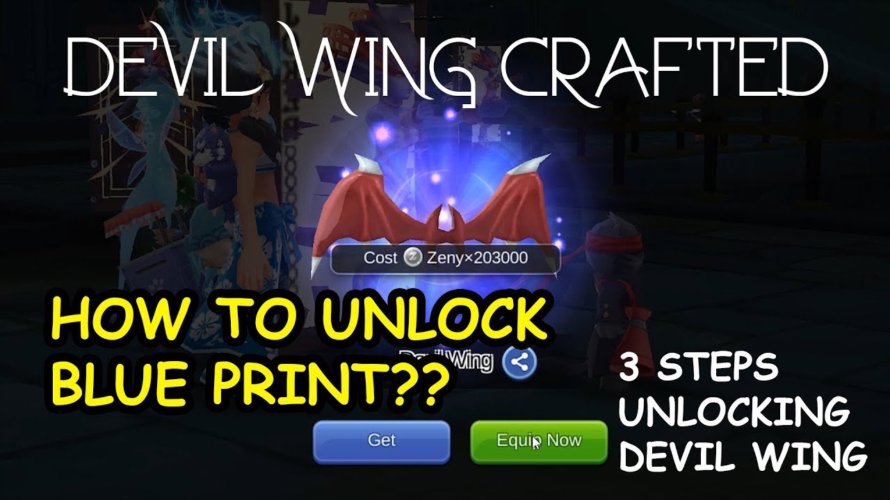 3 Step to (Unlock) Devil Wing - Ragnarok Mobile Eternal Love - YouTube