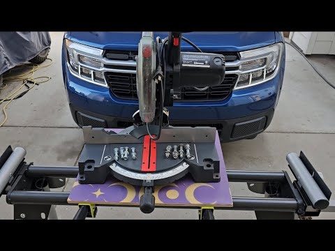 Ryobi Foldable Miter Saw Stand Assembly Part 3 - YouTube