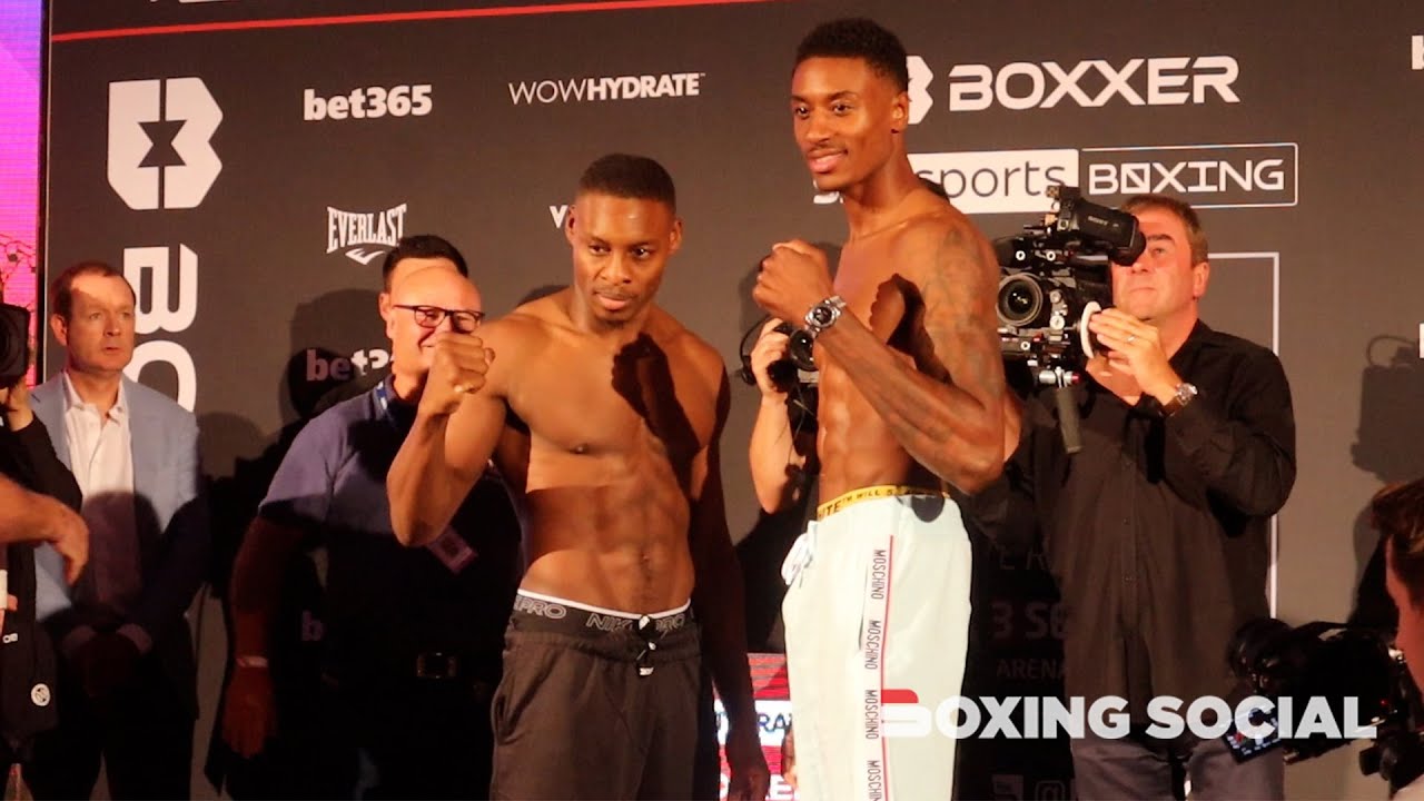 BRITISH BLOCKBUSTER! Dan Azeez & Shakan Pitters Weigh In & Face Off ...