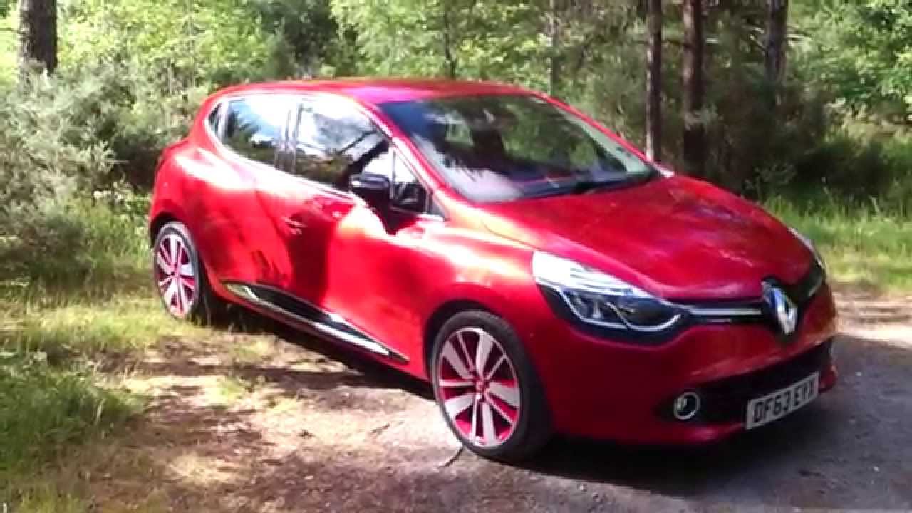 Renault Clio Dynamique S Medianav walkaround etc - YouTube