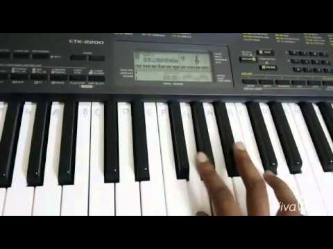 How to play hum tere bin on keyboard - YouTube