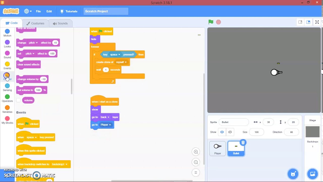 Create a zombie-shooter game for beginners using Scratch 3.0 - Abrams ...