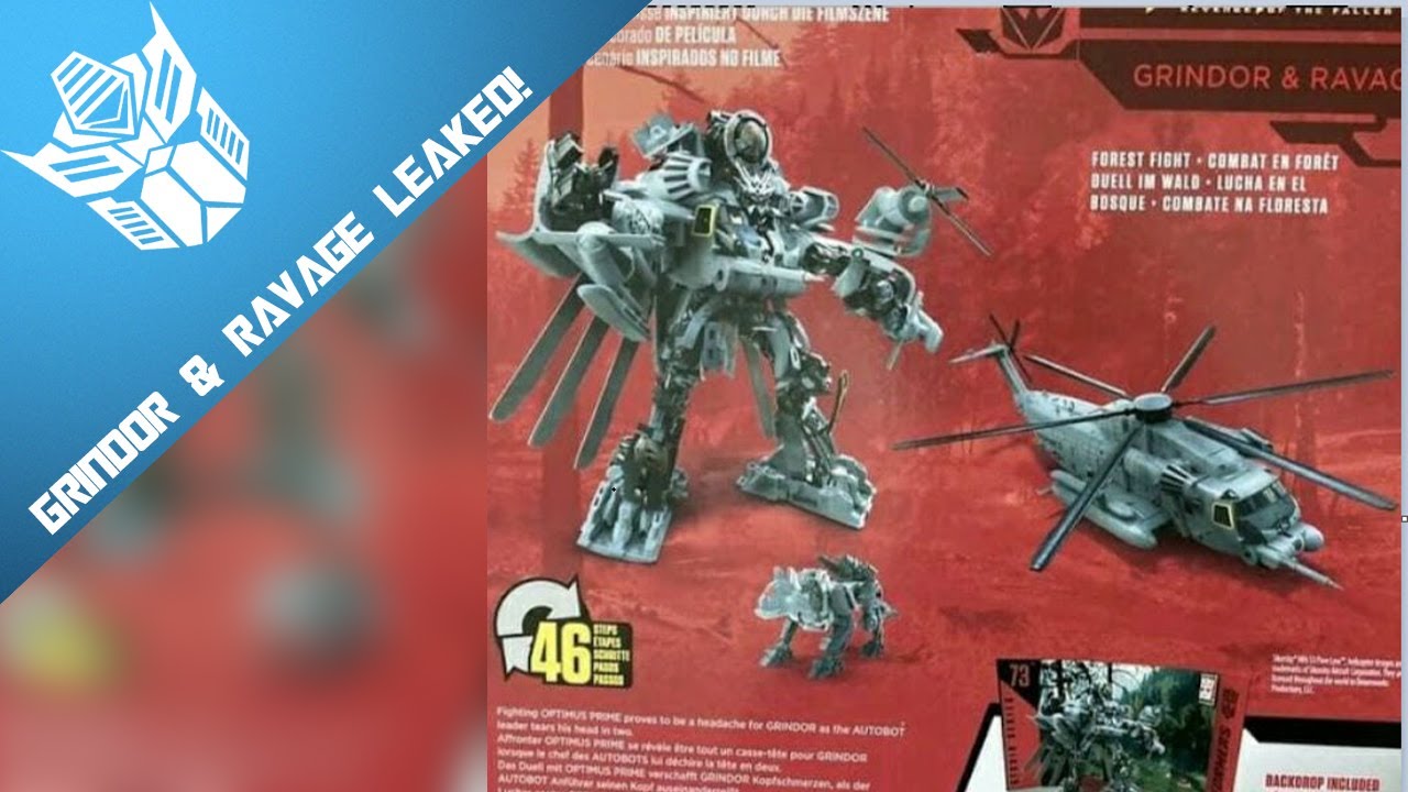 Studio Series 73 Grindor & Ravage LEAKED! - [TF COLLECTION NEWS] - YouTube