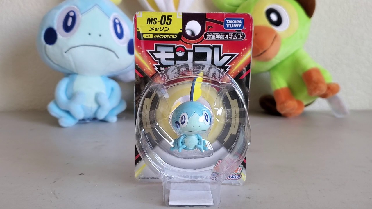 Pokemon Sobble Figure Review! (Takara Tomy) - YouTube
