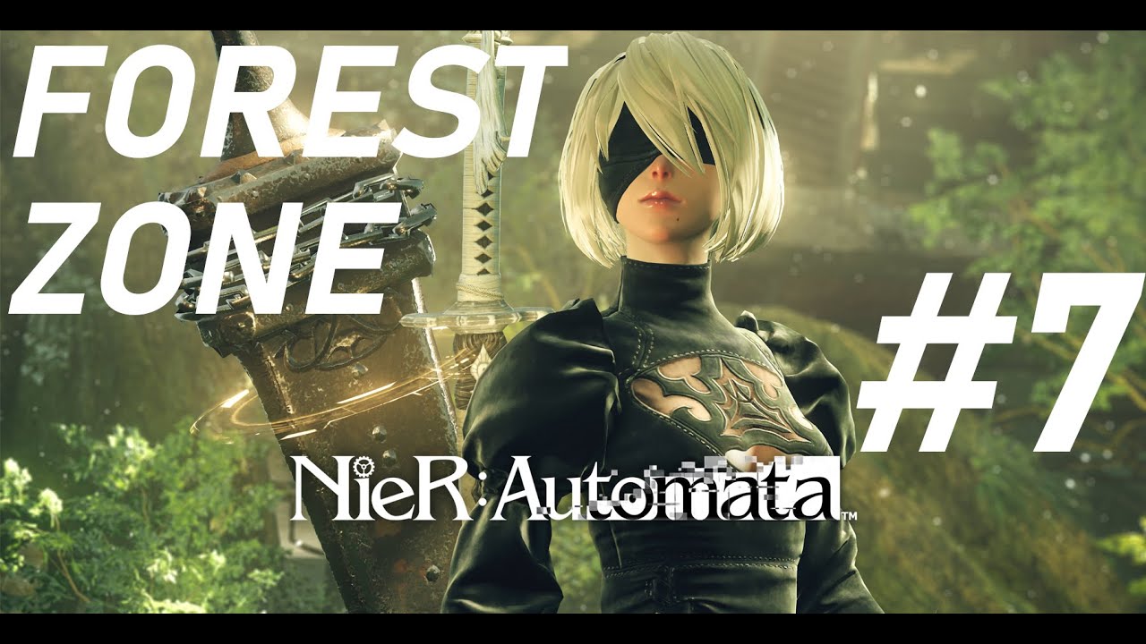 NieR:Automata | Nintendo Switch Gameplay | FOREST ZONE! | #7| CZSK ...