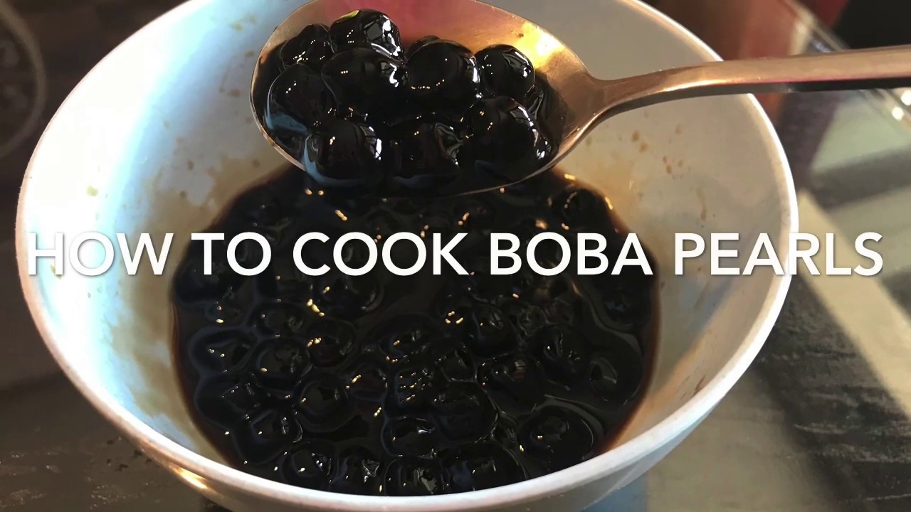 How to cook Boba pearls - YouTube