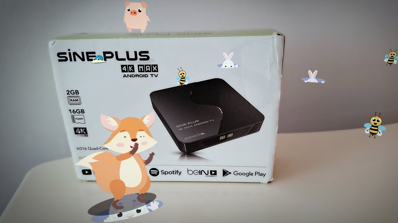 Sine Plus 4K Max Android TvBox Sürprizlerle Dolu - YouTube