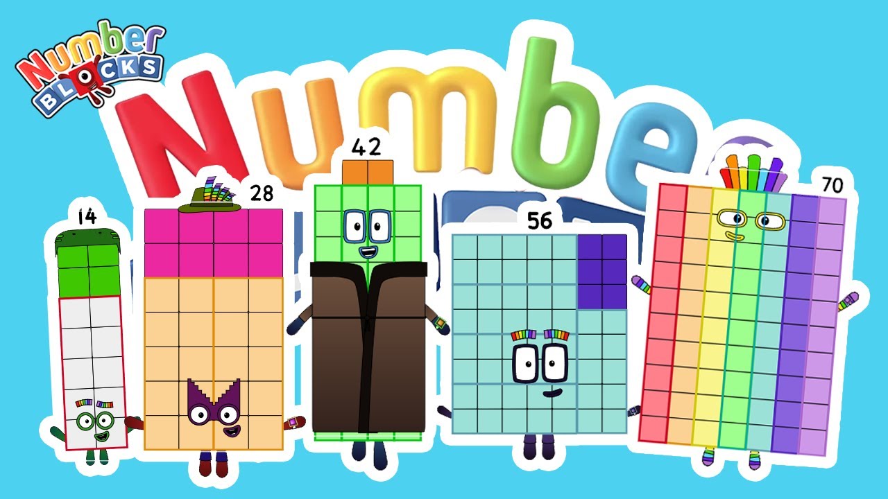 Numberblocks Intro But All Multiplied By 14 - YouTube