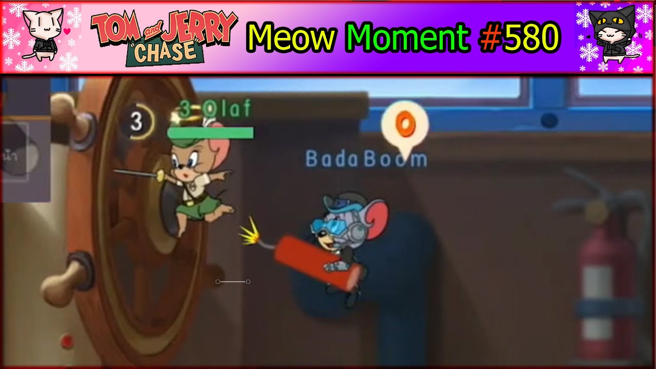 Tom And Jerry Chase | Meow Funny Moment EP#580 - YouTube