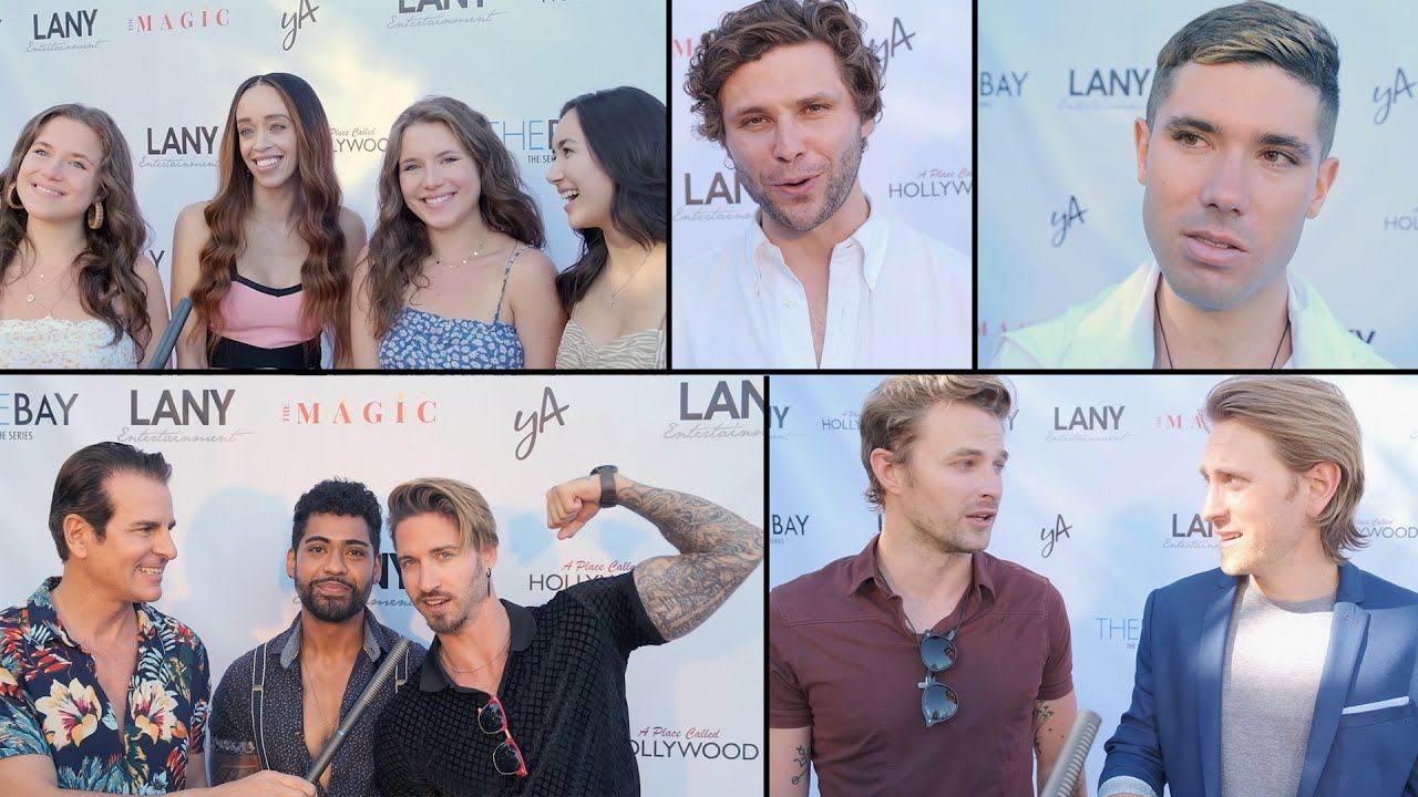 The Bay Series Cast Interviews at LANY Entertainment Summer Mixer 2021 ...