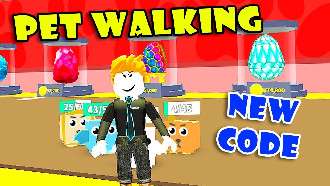 My First Times Play Too Hard in New Game Pet Walking Simulator! [Roblox ...