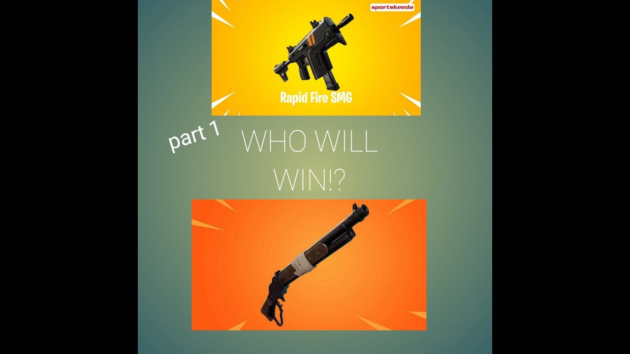 Rapid fire smg vs lever action shotgun. Who will win? - YouTube