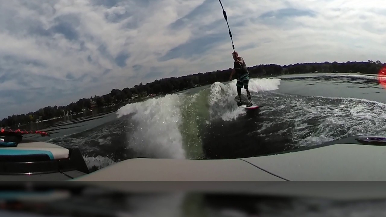 Tony Mullis Wake Surf 360 #1 - YouTube