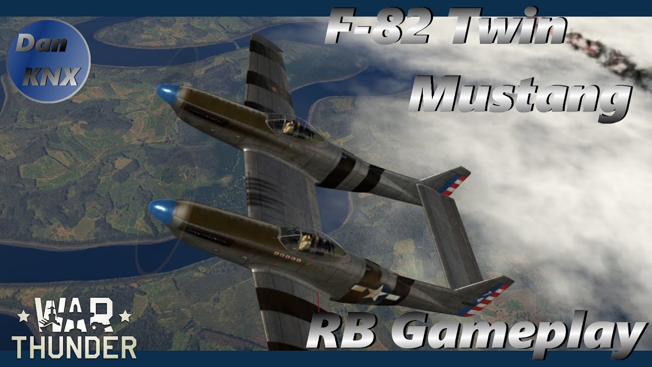 War Thunder RB Gameplay | F-82 Twin Mustang - Flying Maus - YouTube