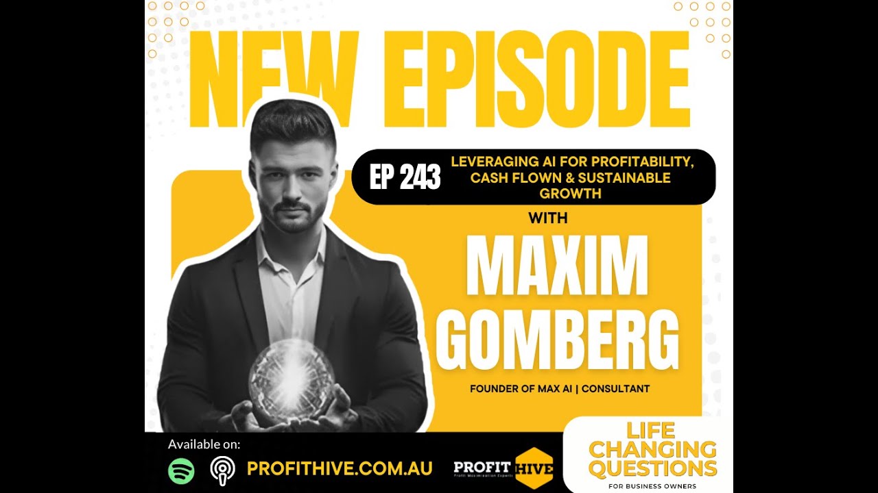 EP 243 Leveraging AI for Profitability, Cash Flow, and Sustainable ...