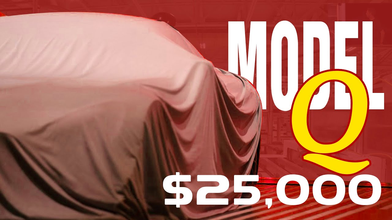 确认！$25,000的Model Q终于被证实，特斯拉的秘密武器没有方向盘？中国团队设计开发? - YouTube