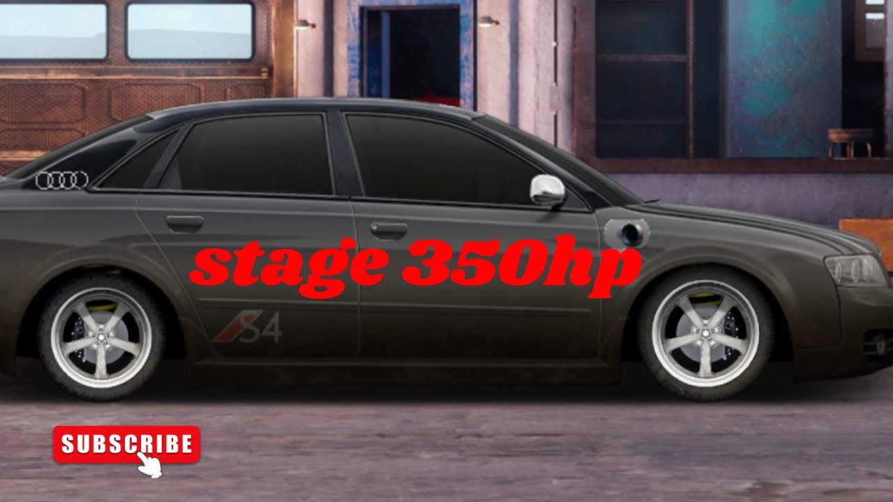 Drag racing Street: Stage 350hp A-S4 - YouTube