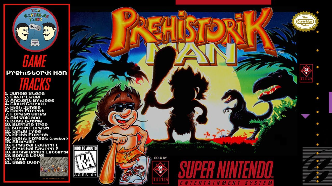 Prehistorik Man - FULL SNES OST - YouTube