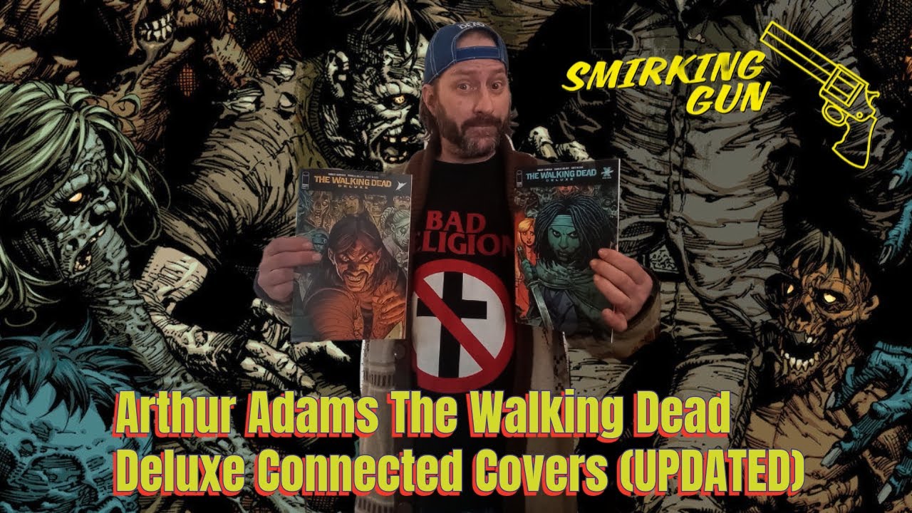 Arthur Adams Walking Dead Deluxe Connected Covers (UPDATED) - YouTube