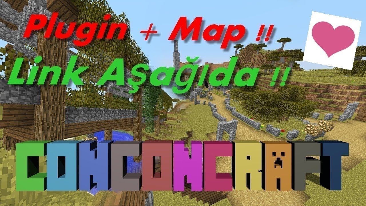 Minecraft - 1.11.2 ConConCraft [Map+Plugin] Paketi Açıksız Bugsuz Full ...