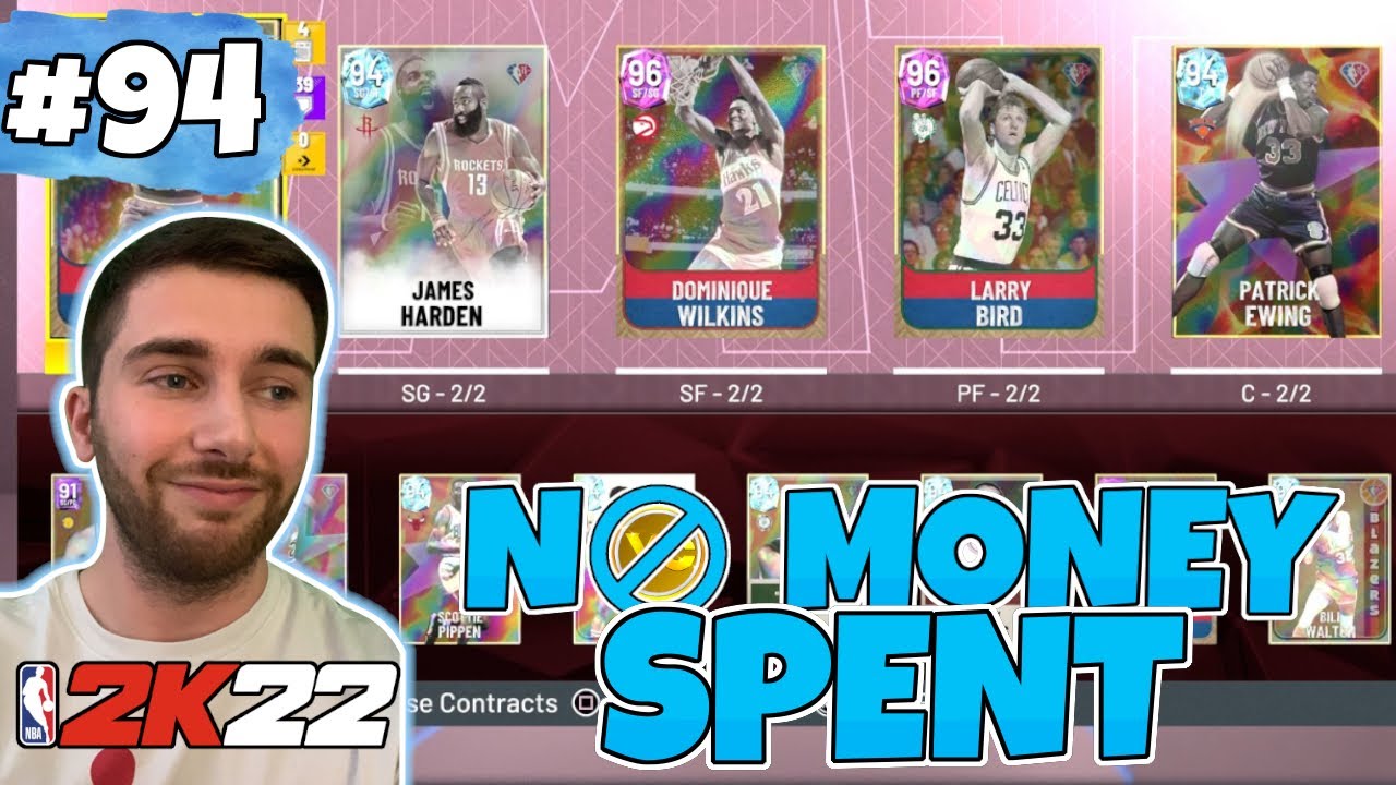 NBA 2K22 MYTEAM MY *SUPER RARE* HOLO NBA 75 COLLECTION + PINK DIAMOND ...