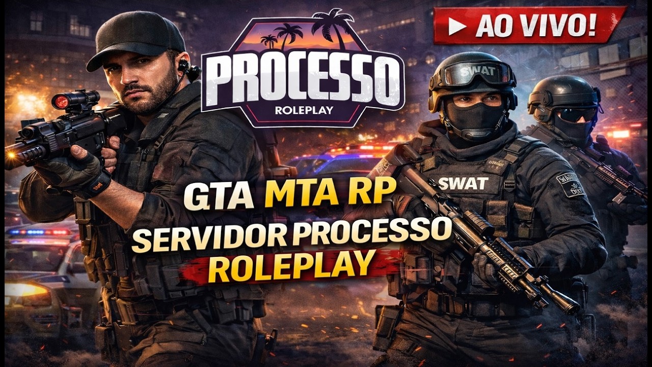 🚨 AO VIVO AGORA — GTA MTA RP no Processo Roleplay 😈 Ação e Roleplay ...