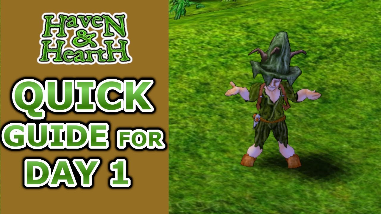 Haven & Hearth Basics | Your First Day - YouTube