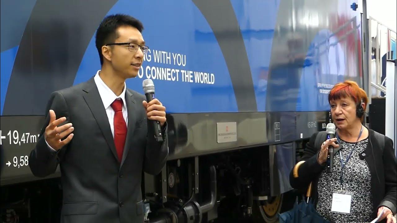 InnoTrans 2022 CRRC China TSI zertifizierte Multi System Electric Lokomotive - YouTube