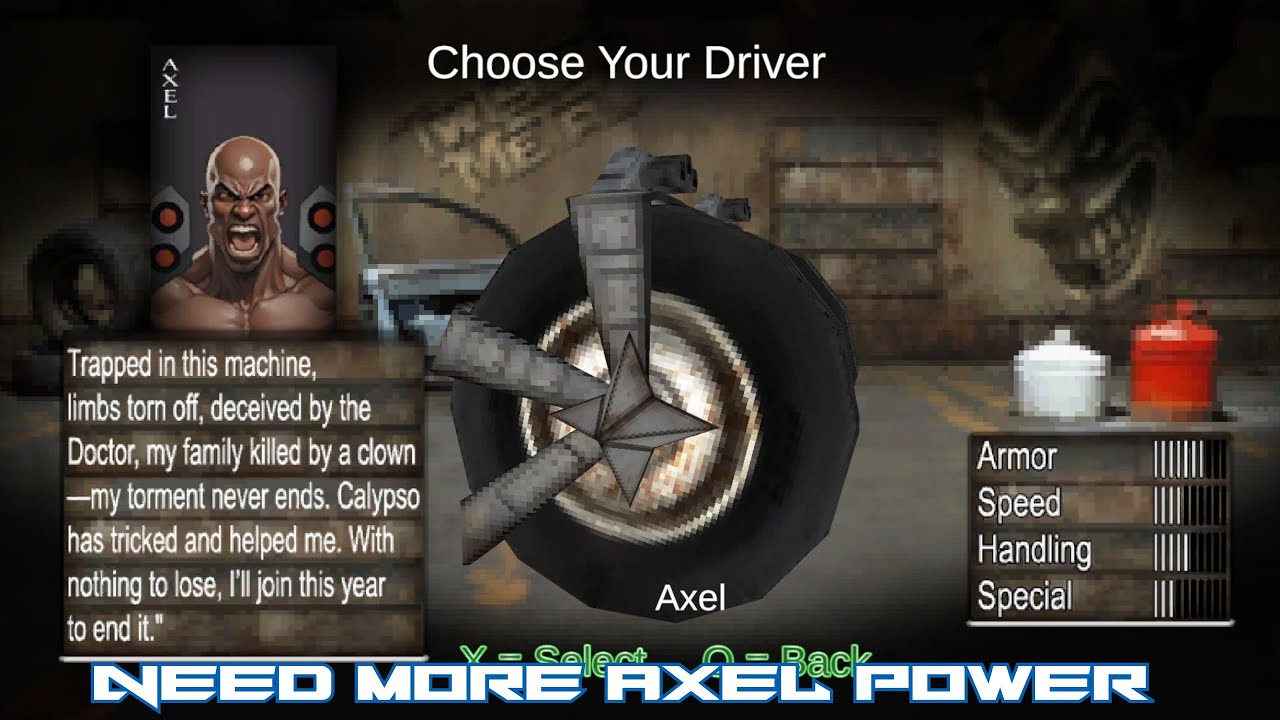 [PC] Twisted Metal V fan game (Axel - Story Mode & Ending) - YouTube