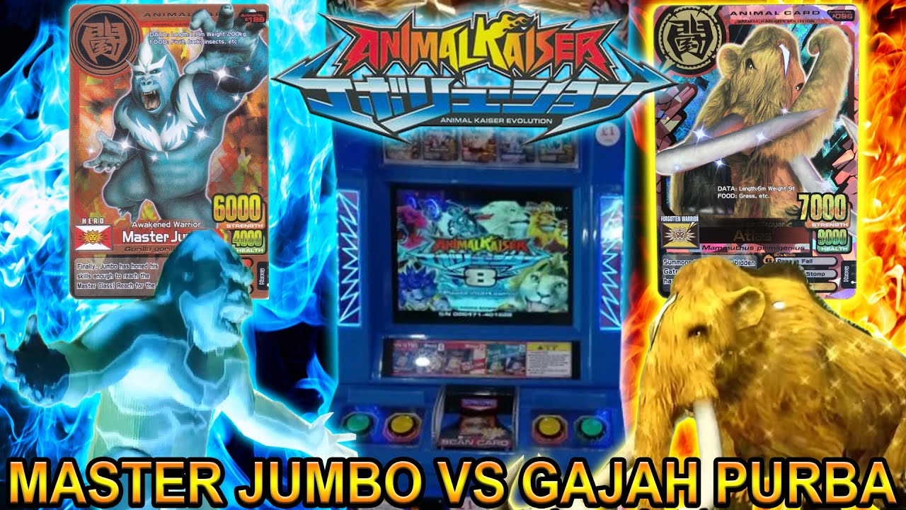MASTER JUMBO BERAKSI MELAWAN GAJAH PURBA !!! - ANIMAL KAISER EVOLUTION ...