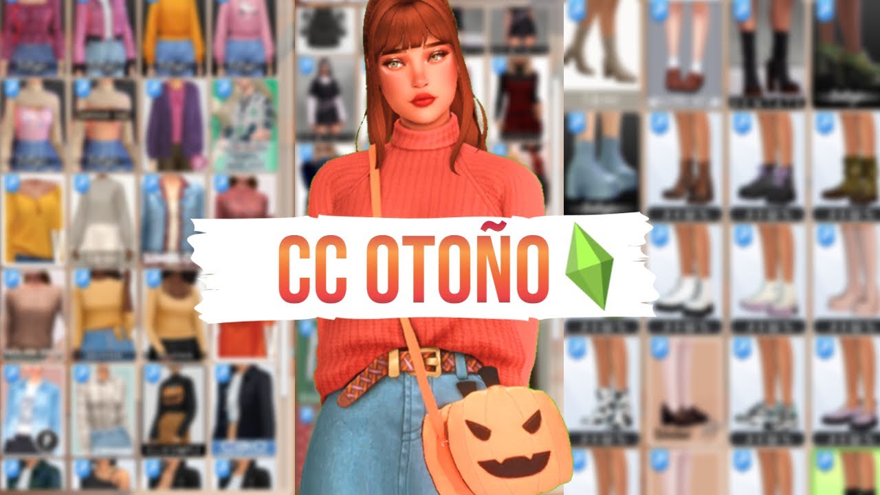 CC HAUL ROPA DE OTOÑO 1GB📂| Los sims 4 - YouTube
