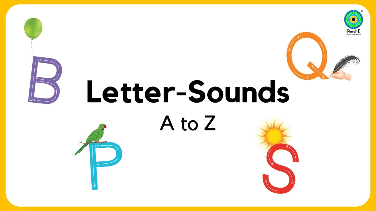 Phonic Letter - Sounds - A to Z #playgroup #flashcardsforkids #phonics ...