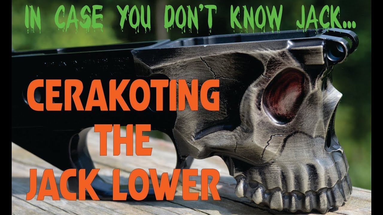 Cerakoting a Jack Lower - YouTube