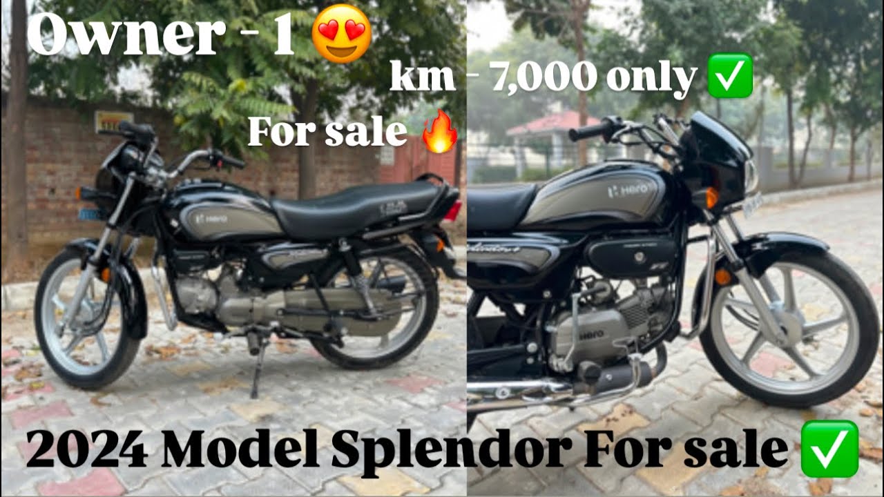 splendor for sale 2024 model km - 7,000 only price - 75,000 ...