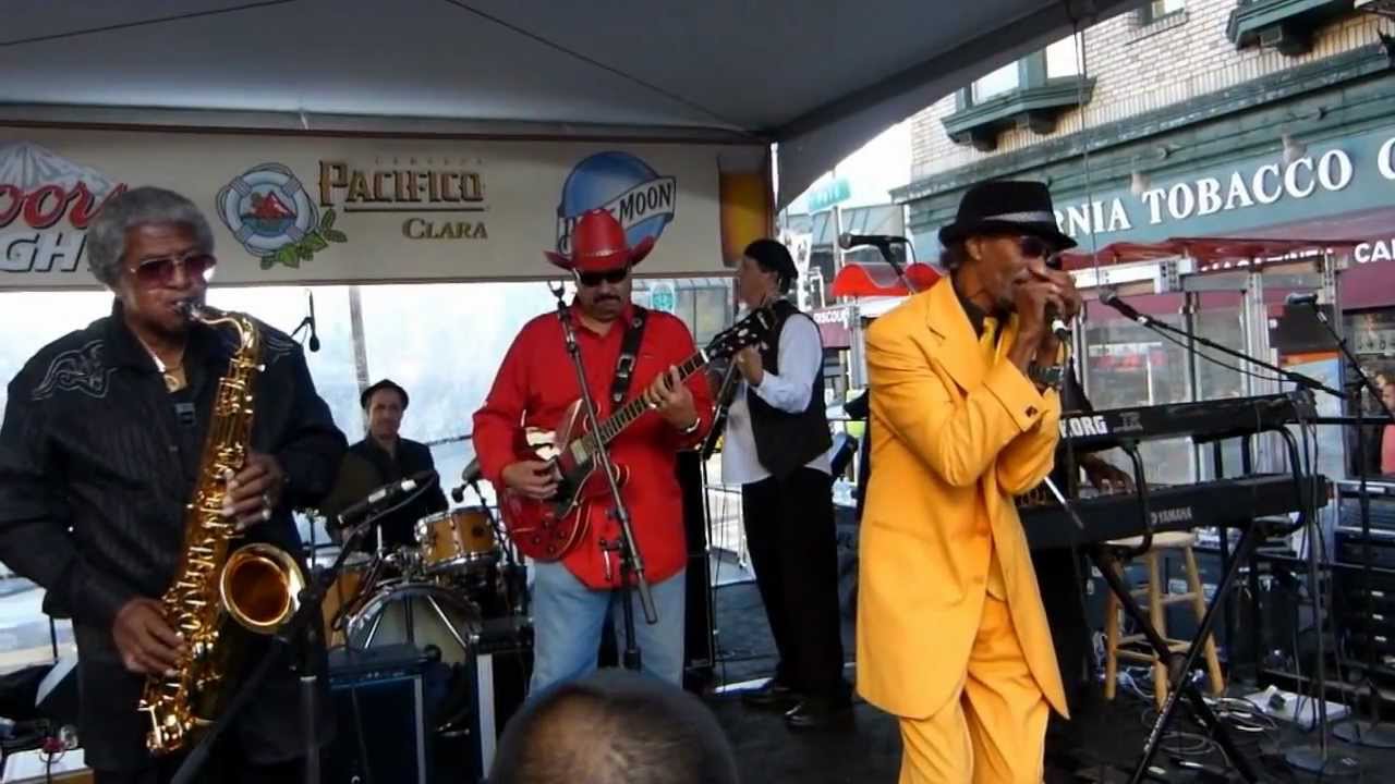 Fillmore Slim at Polk St Blues Festival 2012 "Dust My Broom" - YouTube