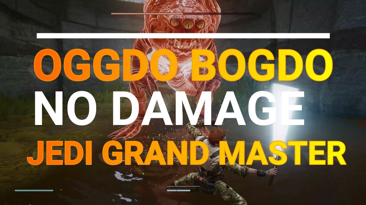 Jedi Fallen Order - Oggdo Bogdo no damage (JGM) - YouTube