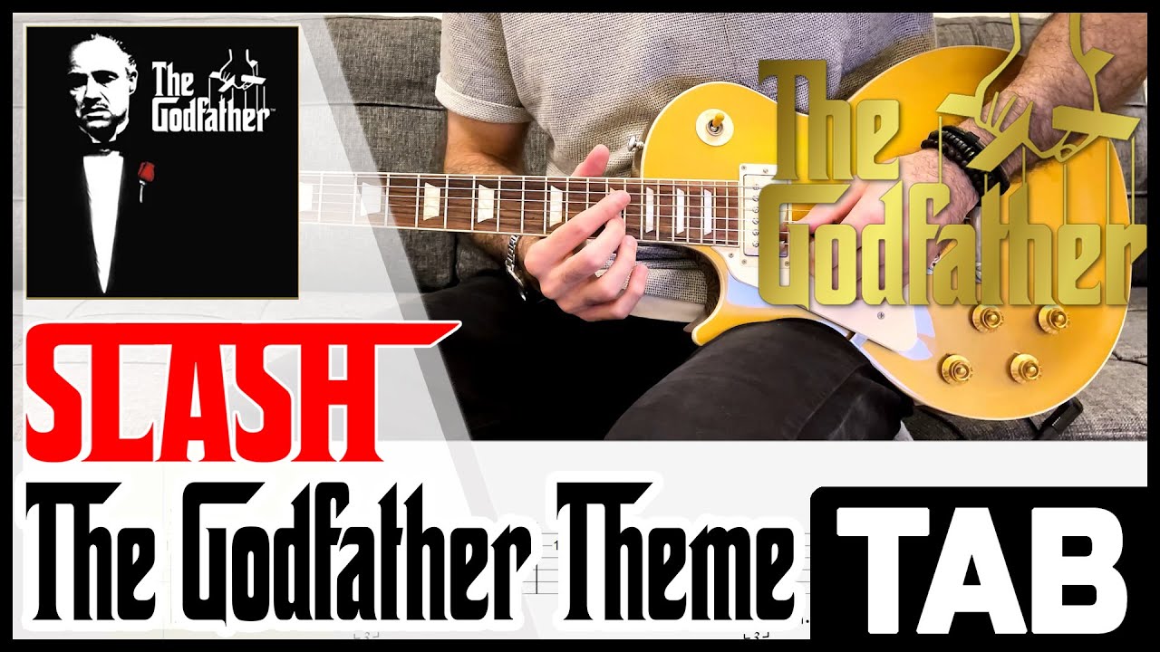 Slash - The Godfather Theme (Guitar Cover) | Guitar Solo | Tab | Lesson ...