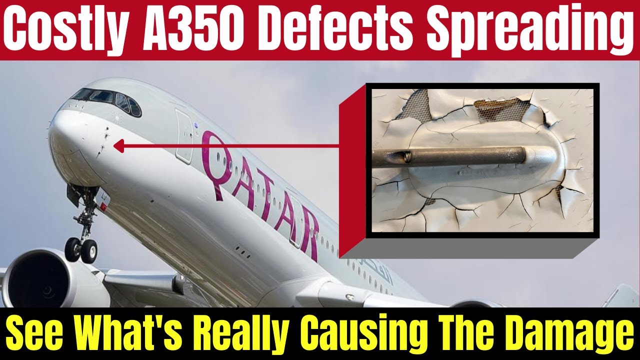 Six More Airlines Report A350 Fuselage Defects That Expose Composite ...