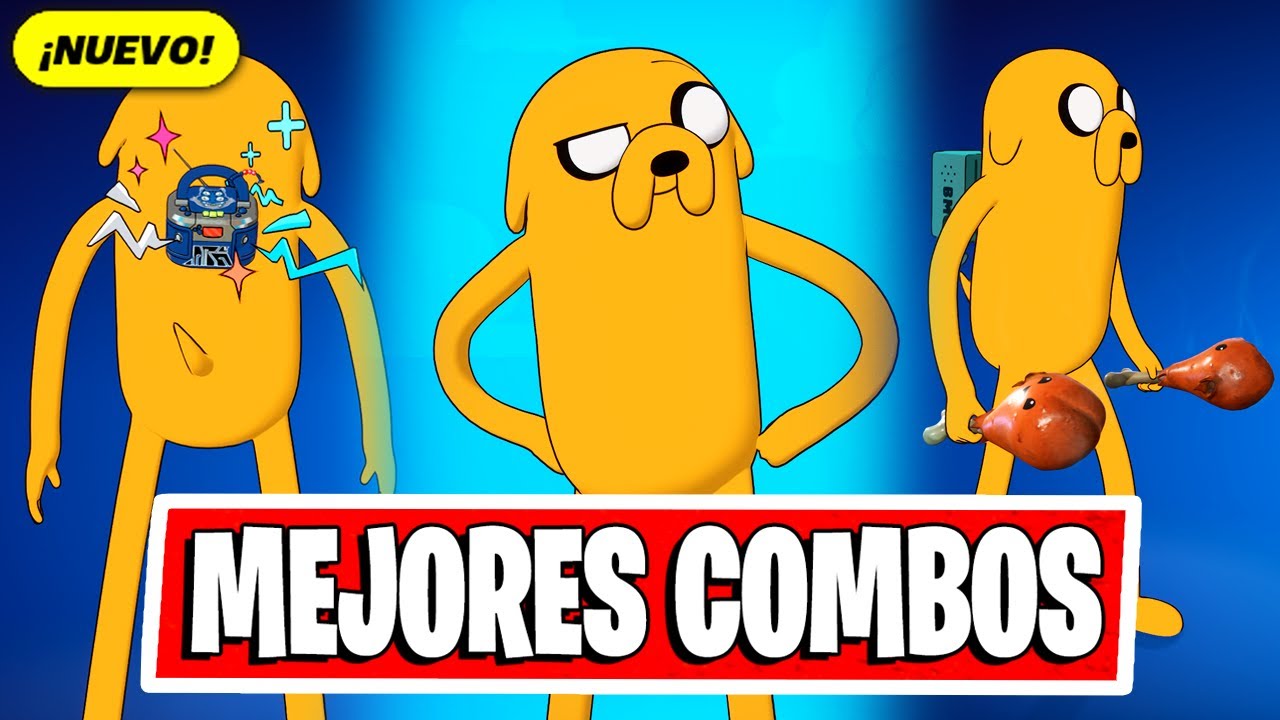 MEJORES COMBOS PARA JAKE EL PERRO | Fortnite-Hora de Aventura - YouTube