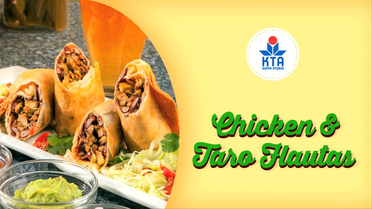 Chicken & Taro Flautas by Chef Mark - YouTube