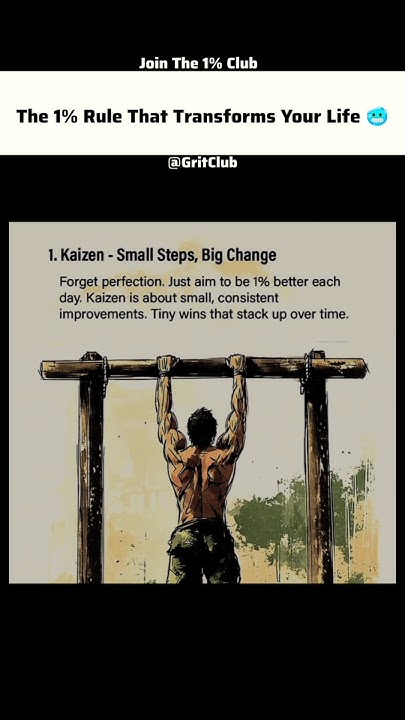 The 1% Rule That Transforms Your Life | Kaizen Explained" #selfimprovement #shorts - YouTube